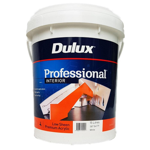 Dulux Professional Low Sheen White -15L | Paint Stop