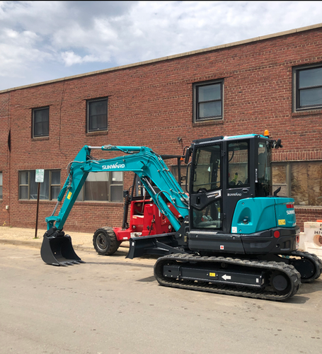 Sunward SWE 60 Excavator 78” wide, Depth 12’ 6” | CrownRentals