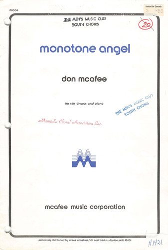 Monotone Angel | MCA