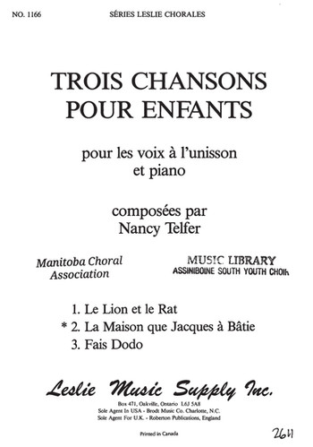 La Maison que Jacques a batie | MCA