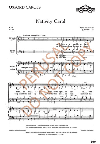 Nativity Carol | MCA