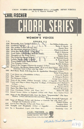 Nymphs and Shepherds | MCA