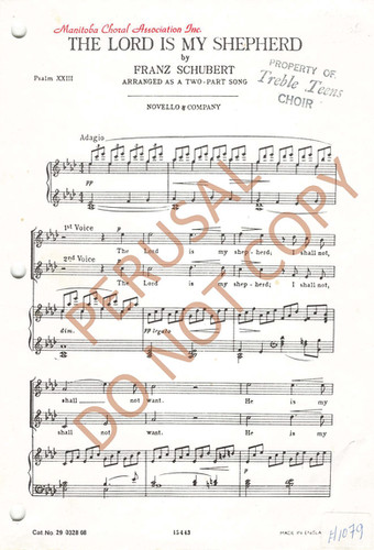 The Lord Is My Shepherd | MCA