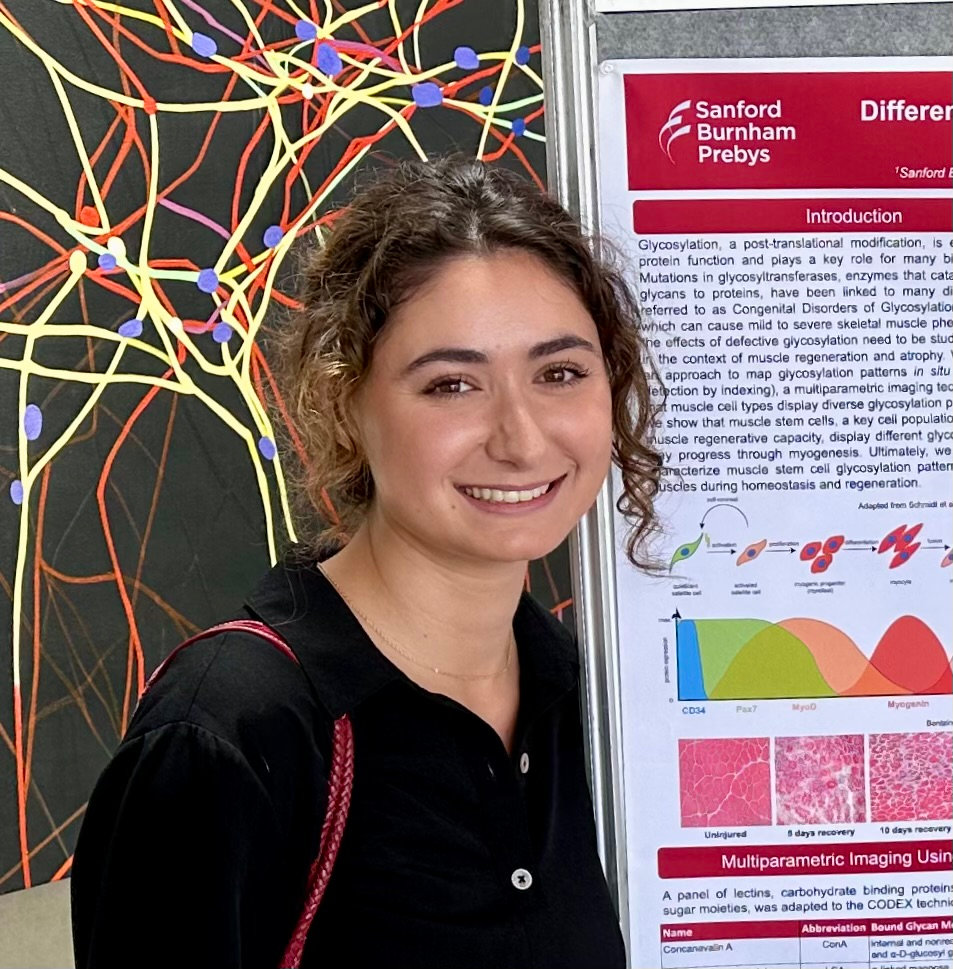 Audra presents at the CIRM Bridges Poster Symposium