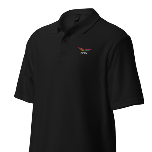 APUK Polo (Dark) | Aviation Pride UK
