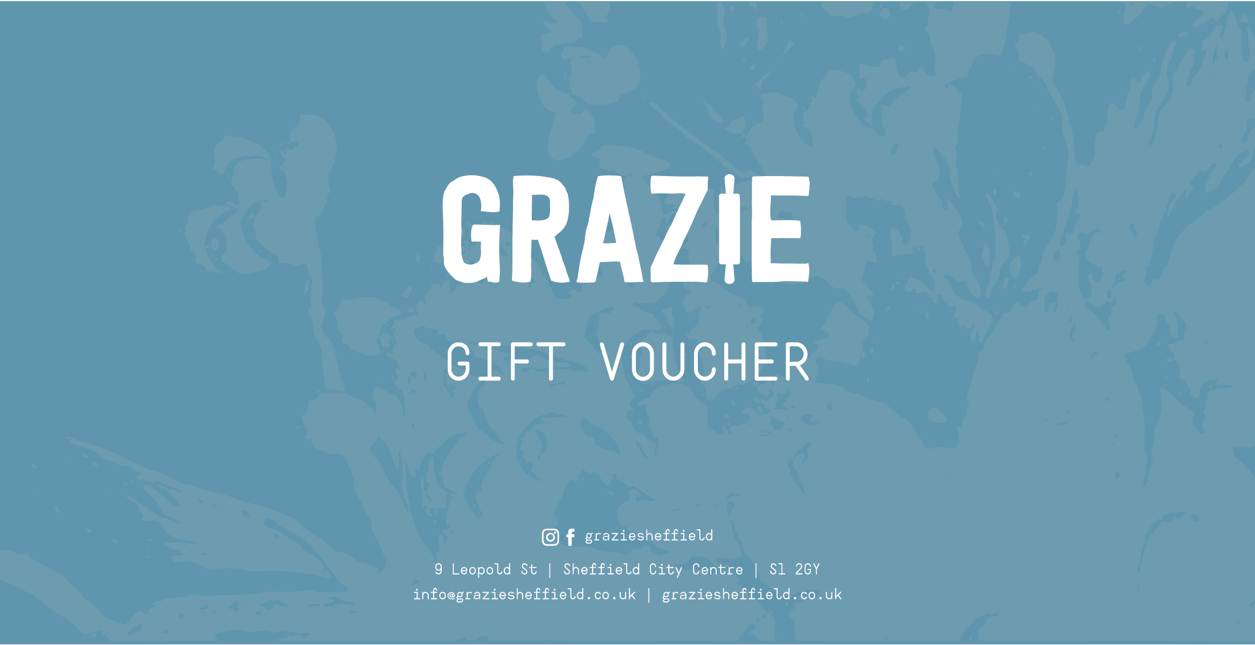 Gift Cards | Grazie | Authentic Italian | #1 Restaurant in Sheffield