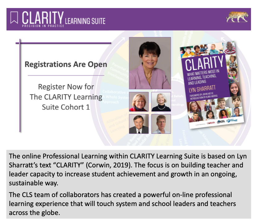 CLARITY Learning Suite | SEG