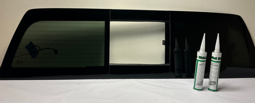 Fit 2014-2018 Chevy Silverado 1500 Back Glass Manual Sliding Window ...