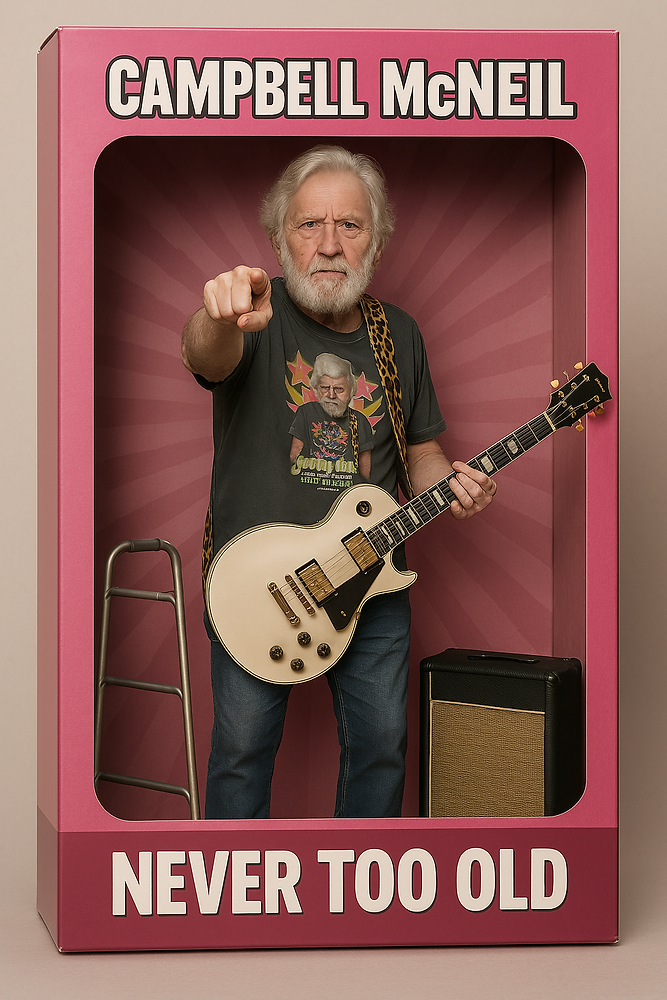 Campbell McNeil y el rugido del renacimiento: “Never Too Old!” como ...
