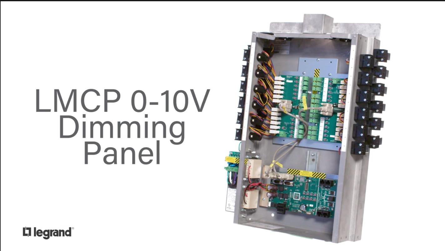 Wattstopper DLM LMCP 0-10V Dimming Panel