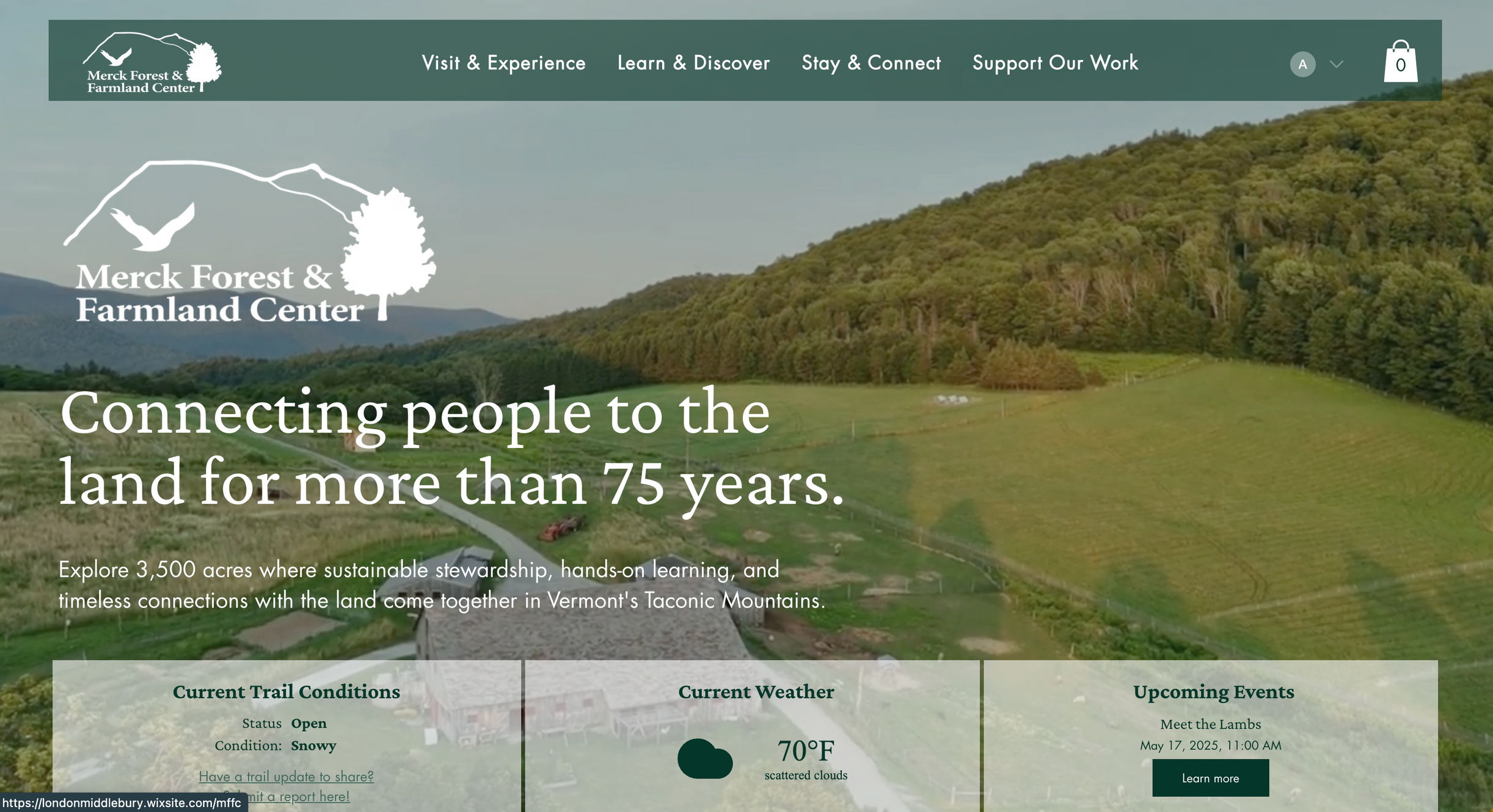 Home | Merck Forest & Farmland Center | 3500 Acres of Sustainable ...