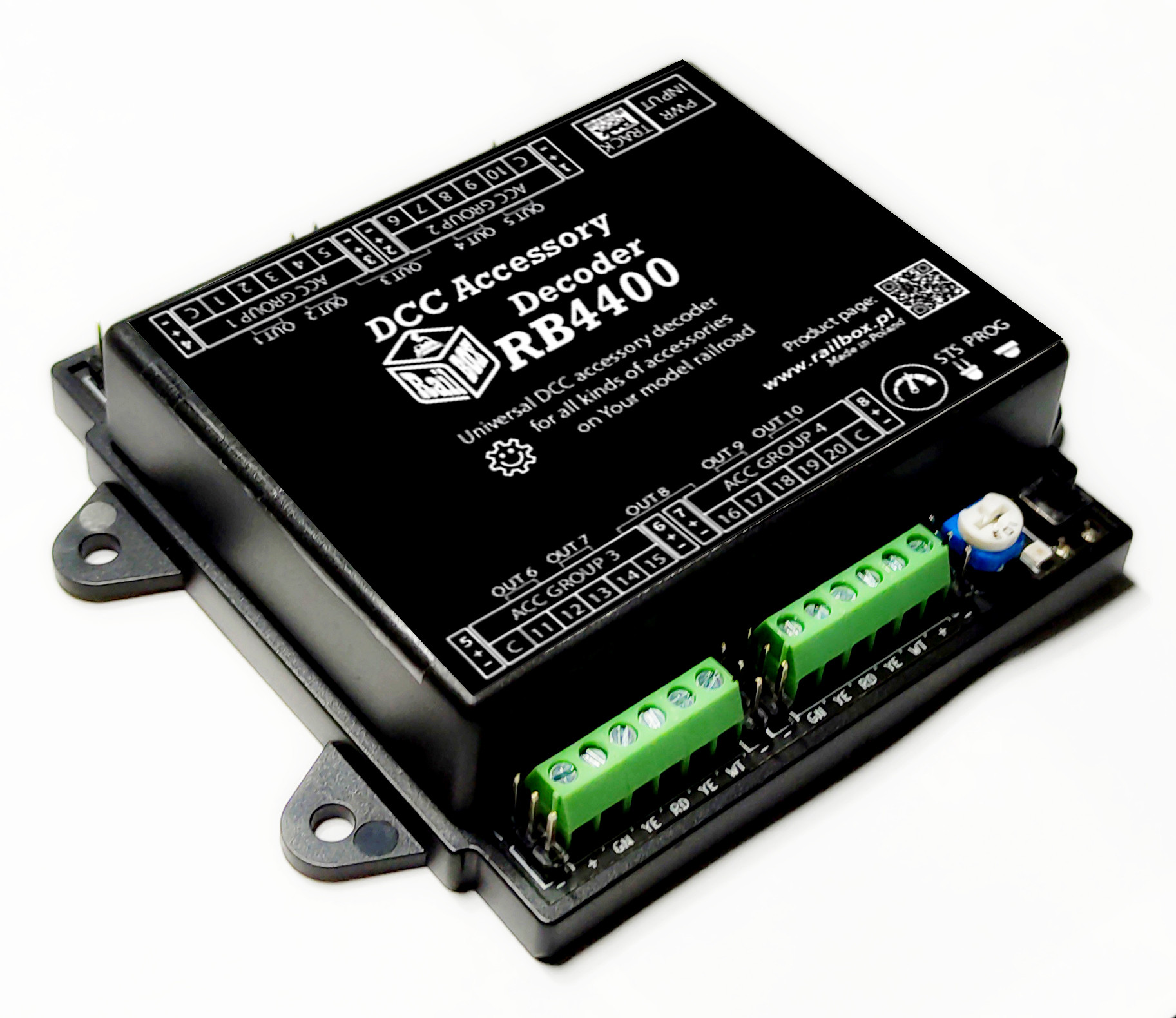 DCC Dekoder akcesoriów|RB4400