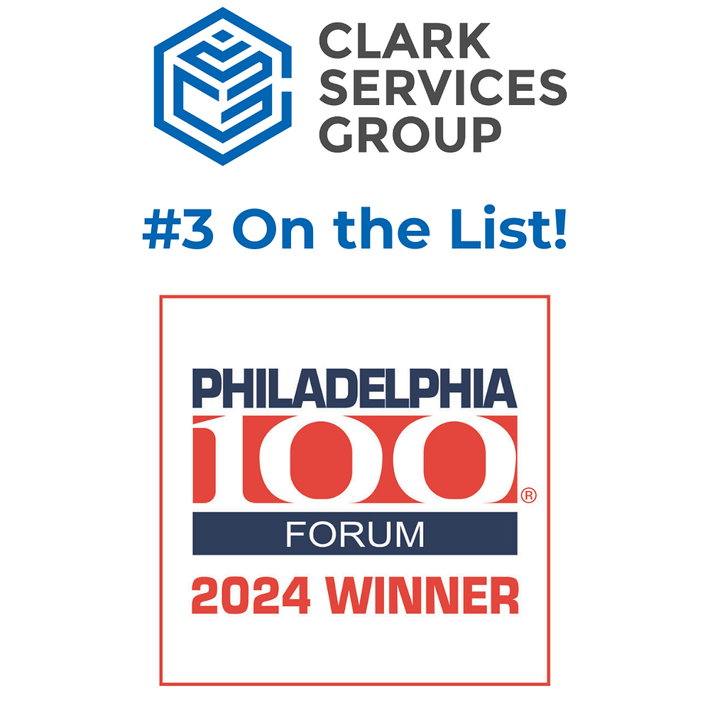 Clark Services Group Secures #3 Spot on the 2024 Philadelphia 100 List ...