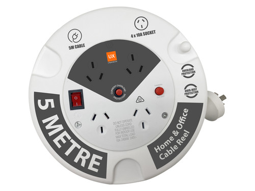 5M Power Cable Reel | Urbanworx Australia