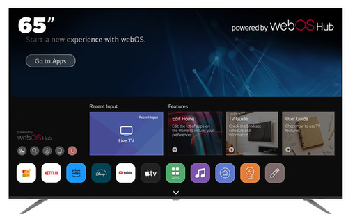 65" 4K Ultra HD Smart TV - webOS Hub | EKO