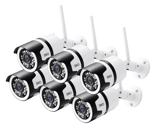 Outdoor Wi-Fi Security Camera - 6 Pack | EKO