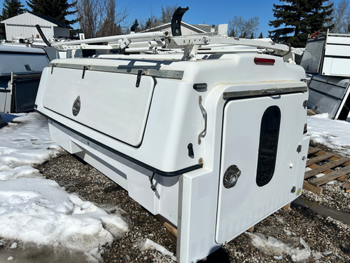 SKU494 8ft Slide in Service Canopy w Toolboxes, Storage Drawer, Cargo ...