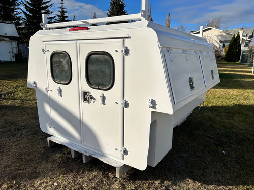 145 - 77” Aluminum Slide in Service Truck Body | Contractor Canopy Co