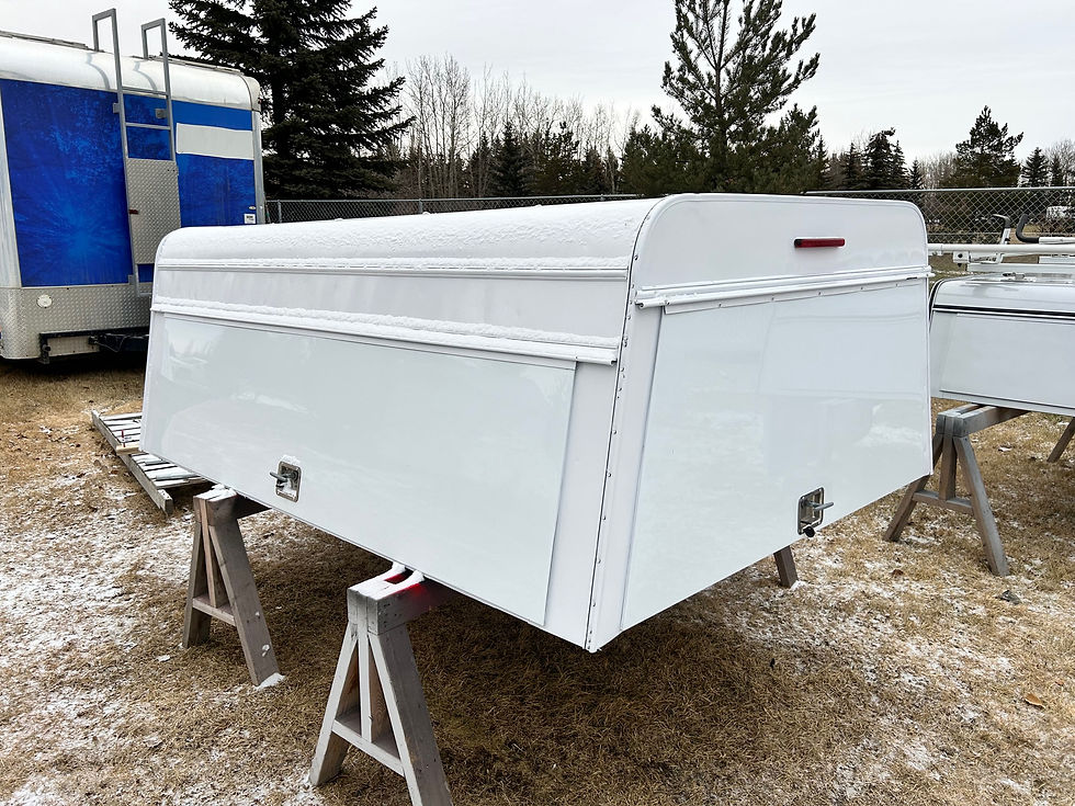 194 - 36” Tall 8ft Contractor Truck Canopy | Contractor Canopy Co