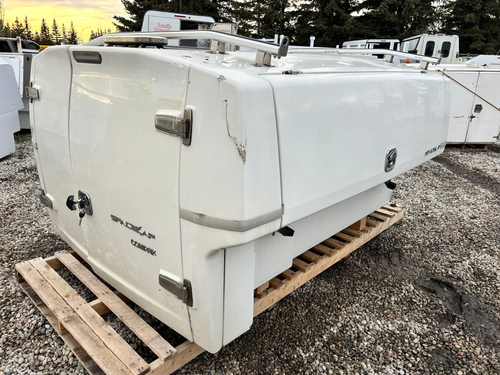 SKU622 - 6.5ft SpaceKap Slide in Service Canopy, Some Damage ...