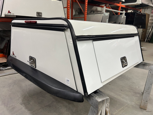 SKU525 - 60” Long 1/4 Ton Contractor Truck Canopy with Toolboxes ...