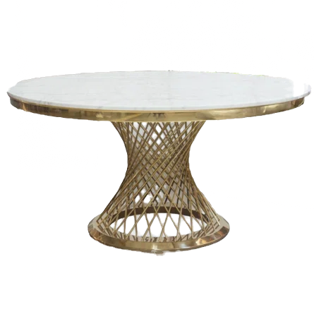 Luxury collection: 60' Round Lexi table | Brendaspartyrentals