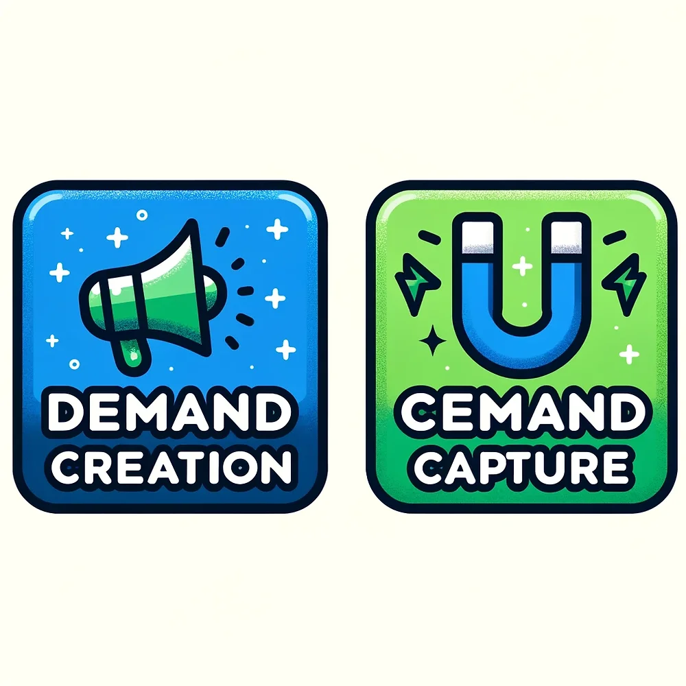 Demand creation vs. Demand capture