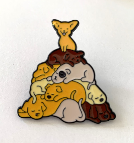 Dog pin badges- variety of designs | Burty's Boutique