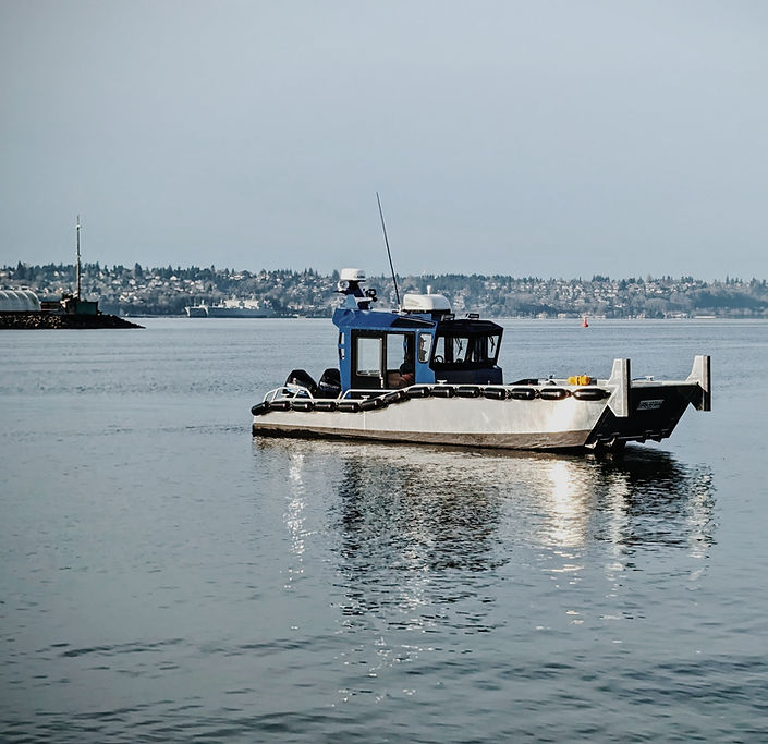 Aluminum Landing Craft & Work Boats | Silverback Marine