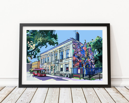 St George's Town Hall, Shadwell | Tomartacus Prints
