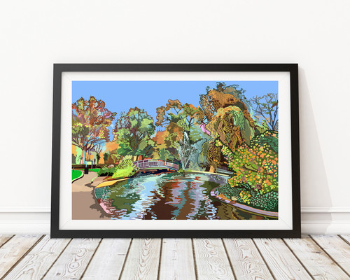 Clapton Pond, East London | Tomartacus Prints