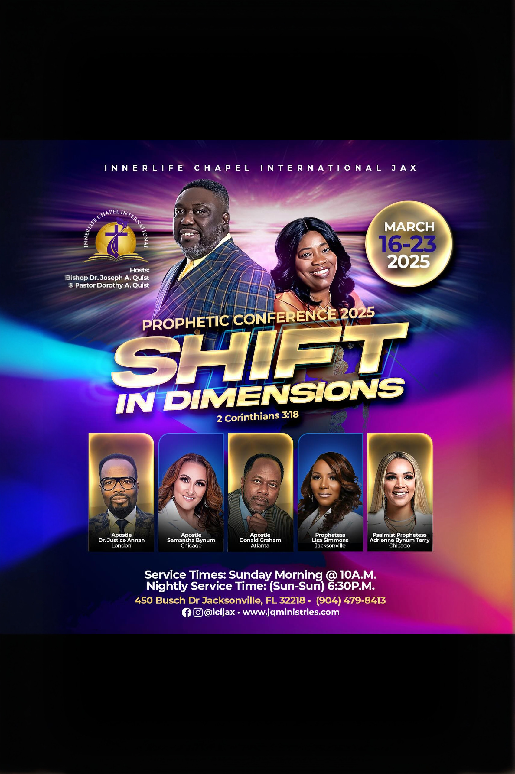 SHIFT IN DIMENSIONS 2025 | Innerlife Chapel