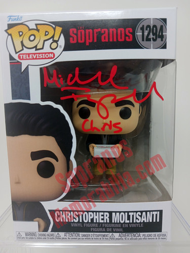 Michael Imperioli Signed The Sopranos Christopher Funko Pop! w ...