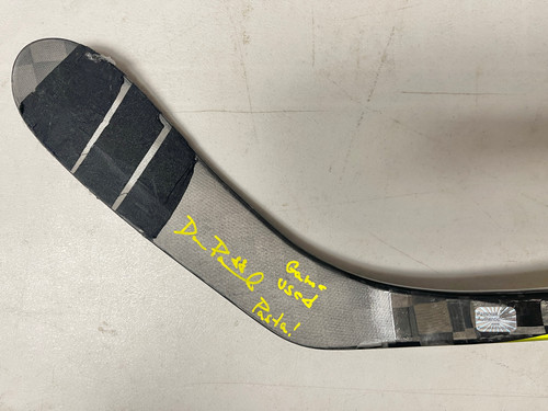 David Pastrnak Boston Bruins Signed Game Used Stick Pasta '2022-2023 ...