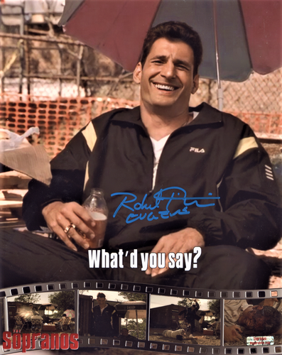 Robert Funaro Sopranos Signed 8x10 Exclusive Film Strip Photo What'd ...