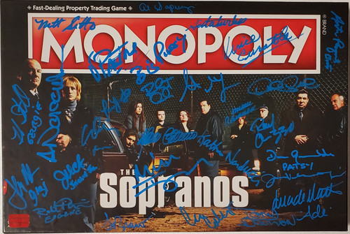 The Sopranos Multi Cast Signed by 24 Monopoly Box Chianese Silger ...