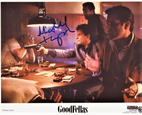 Michael Imperioli Signed Goodfellas Autograph 8x10 Photo Spider | Sopranos