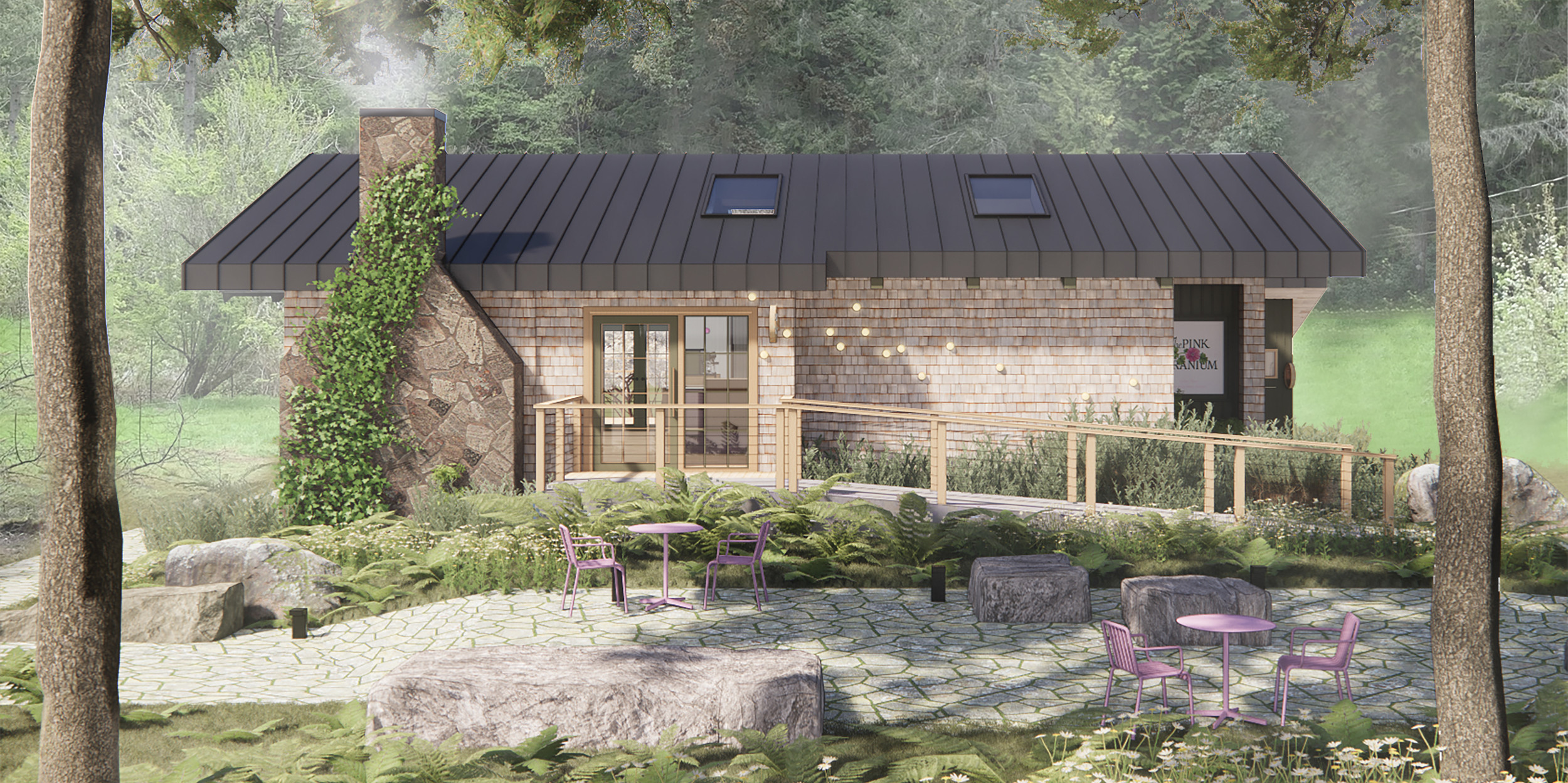 Pink Geranium | Twobytwo Architecture Studio Ltd.