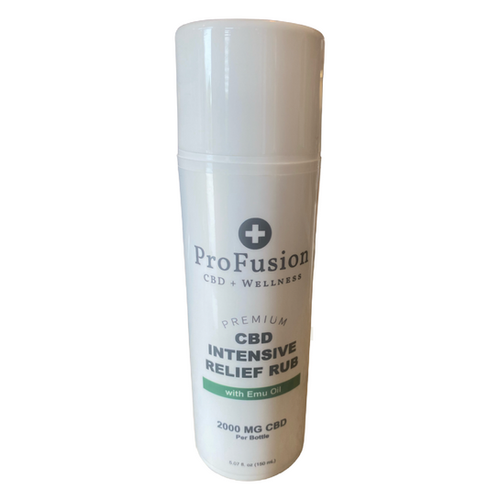 Freeze Cream Intensive Relief CBD Rub- 2000 mg | ProFusion CBD