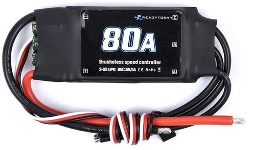 80A ESC 2-6S Brushless ESC Speed | smarthobby