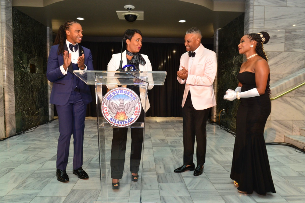 Tisha Campbell-Martin, Erika Alexander, Mayor Keisha Lance Bottoms ...