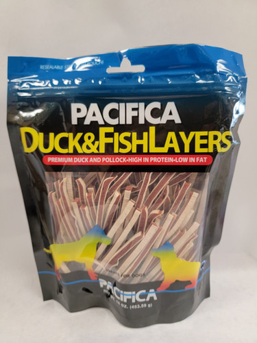 Pacifica Duck & Fish Layers 16 oz. | Pets R Us Xpress