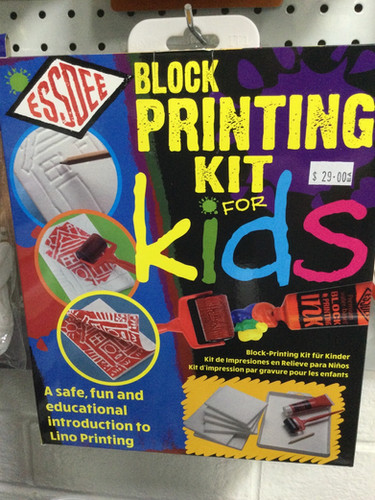 Essdee Block Printing Kit | ThatLittleArtPlace