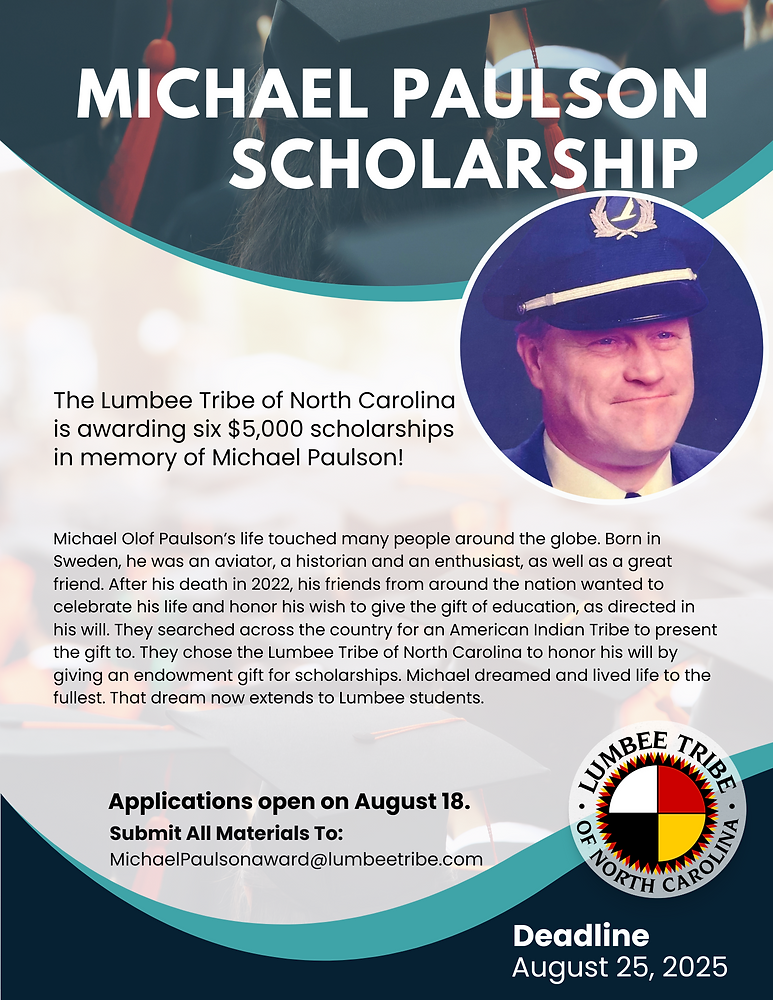 Michael Paulson Scholarship Application Available August 18 2025