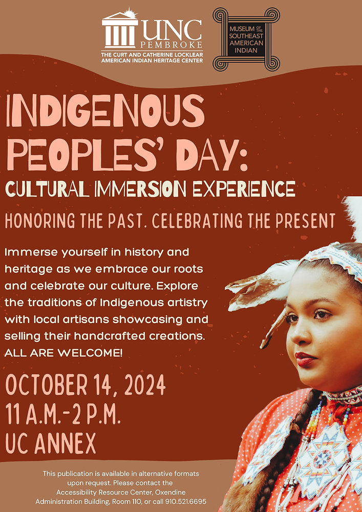 The UNC Pembroke American Indian Heritage Center and the Museum of the ...