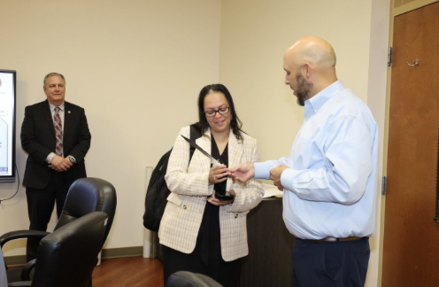 Thank you to Cassondra Searight and Assistant Secretary Gentry O ...