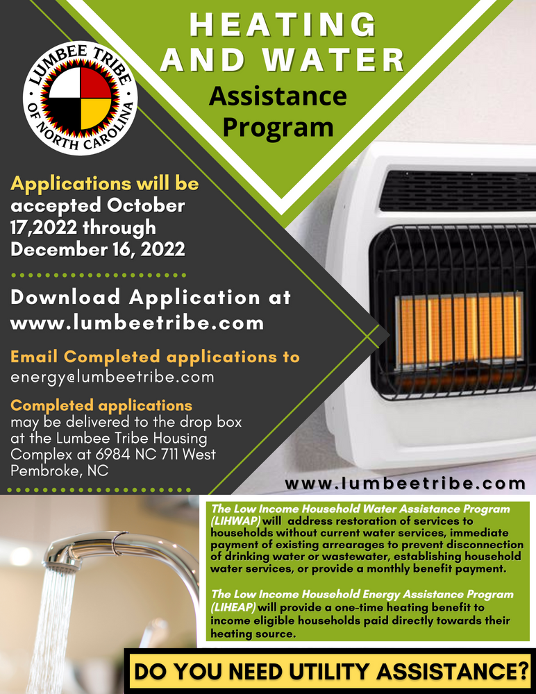 Heating and Water Assistance Program opens Monday, October 17 2022