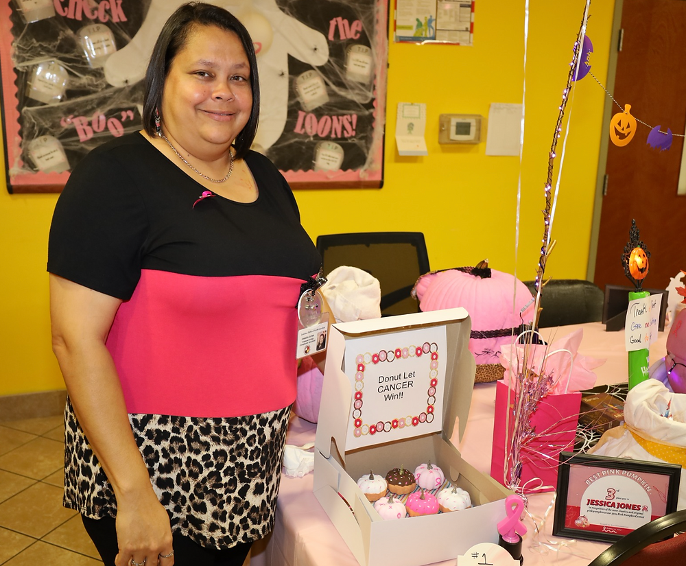 Congratulations to our winners of the 2nd Annual Pink Pumpkin contest!