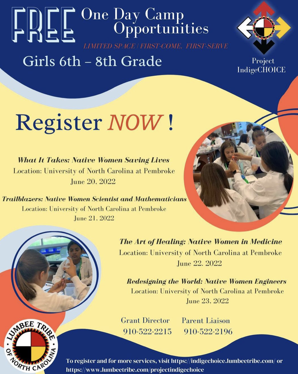 FREE Educational Opportunities with Project IndigeCHOICE.