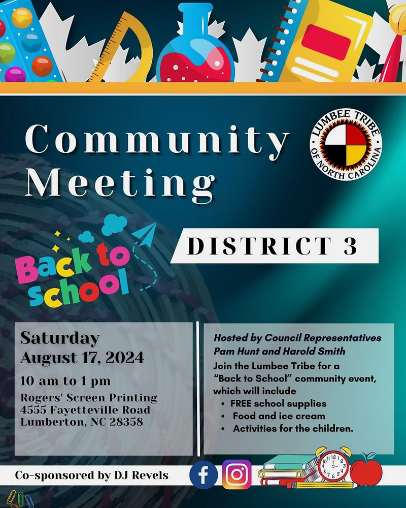 You are invited to the District 3, Back to School/Community event on ...